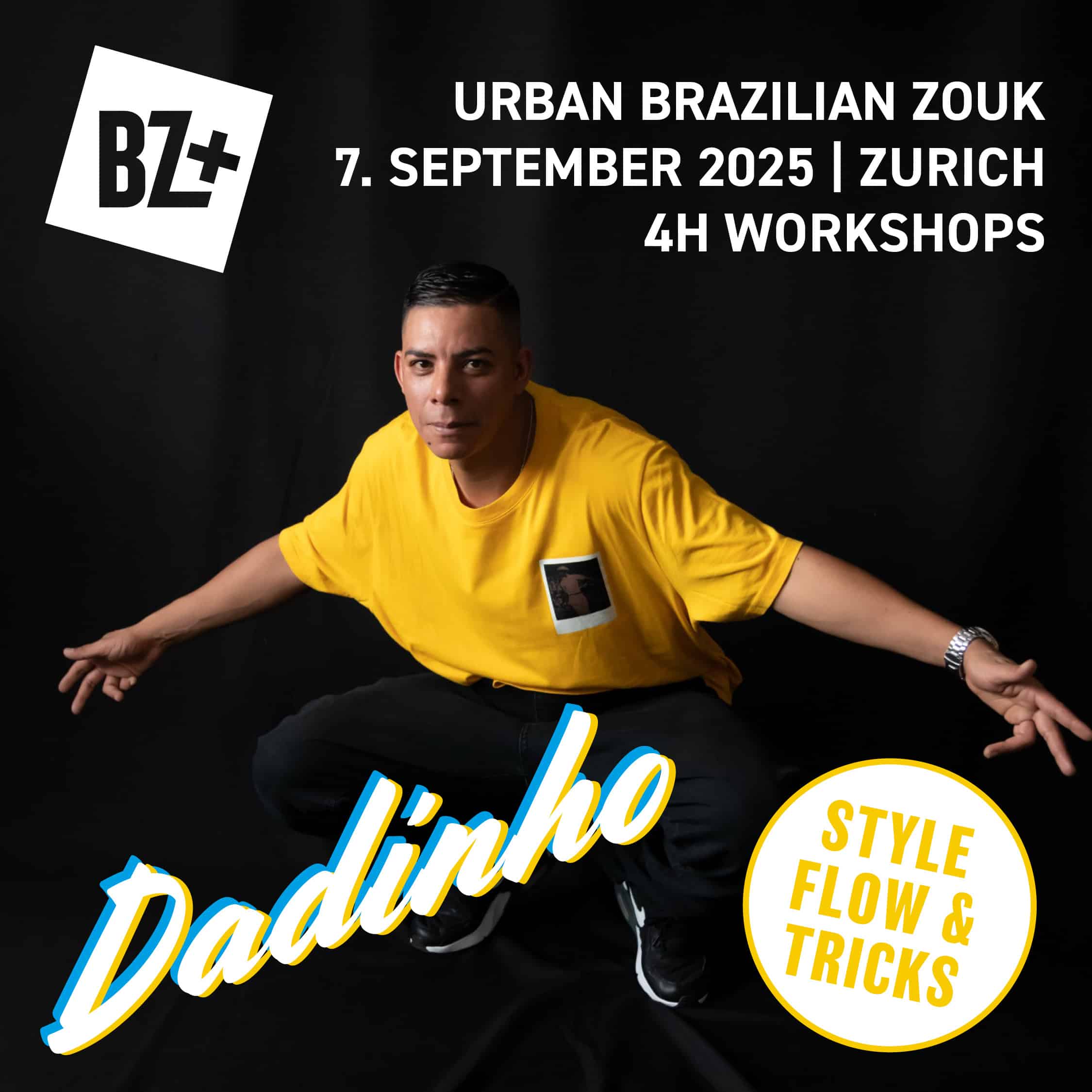 Urban Brazilian Zouk Workshop with Dadinho - Brazilian Zouk Switzerland